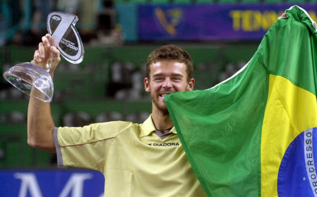 Depois de 20 anos, Guga lembra da busca pelo 1º lugar no ranking